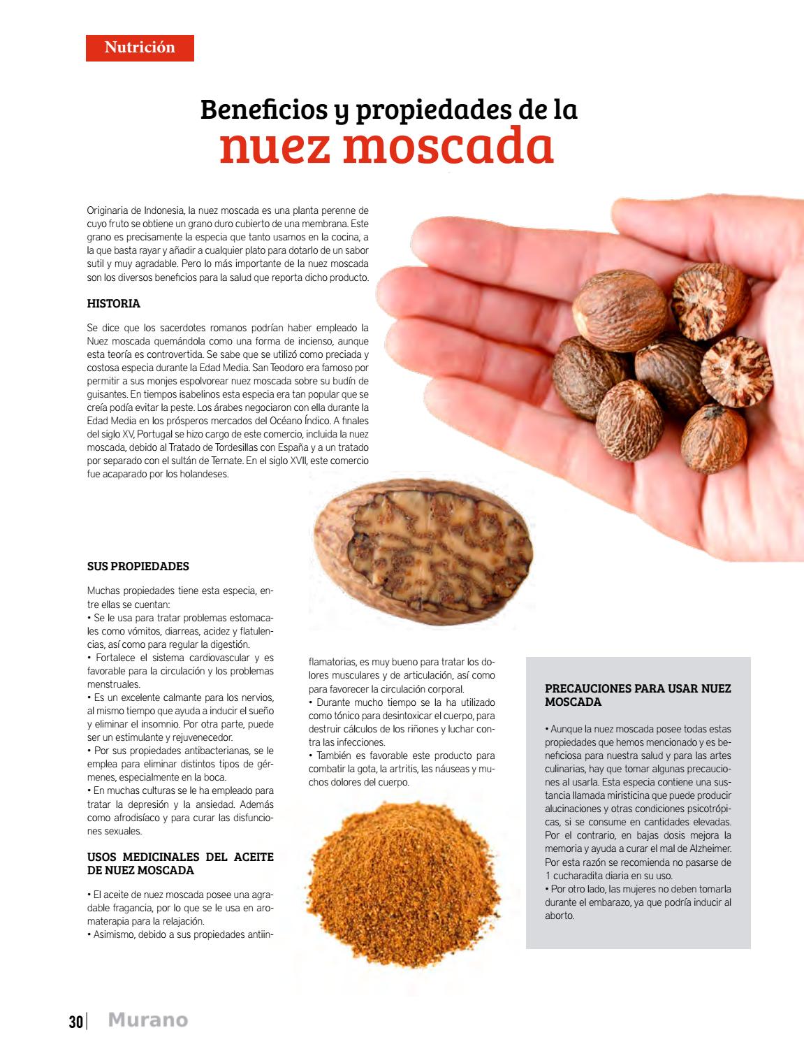 ¿Qué cantidad de nuez moscada se puede consumir? | Como Cocinar y Comer